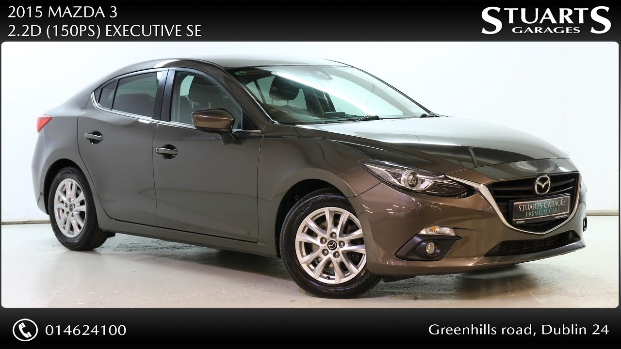 2015 MAZDA 3 2.2D (150PS) EXECUTIVE SE - YouTube