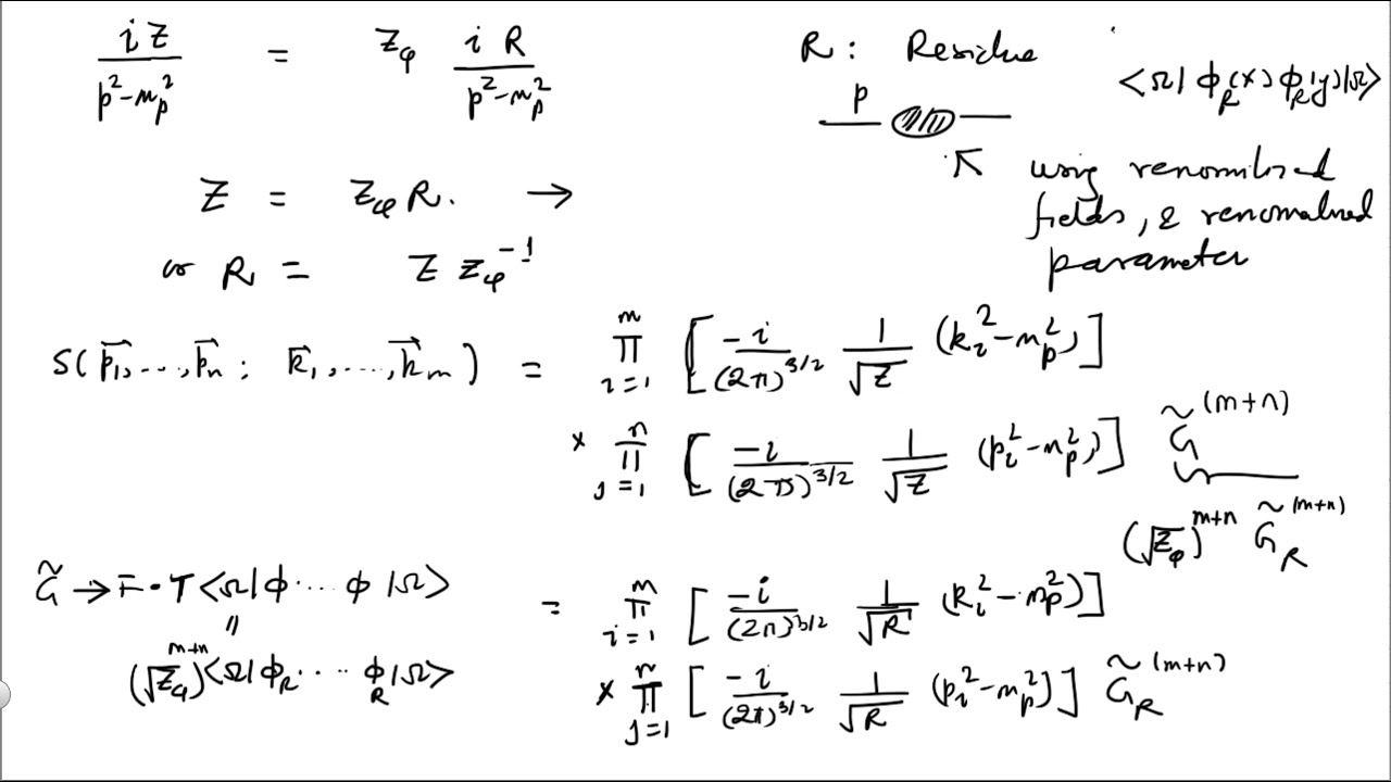 Lecture 32 Part A | QFT-2. Renormalization - Part 5 - YouTube