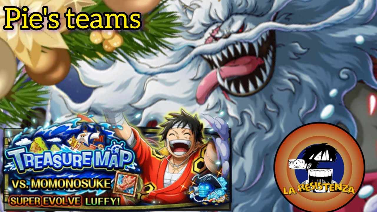 TREASURE MAP LUFFY SPEED TEAMS [OPTC] - YouTube