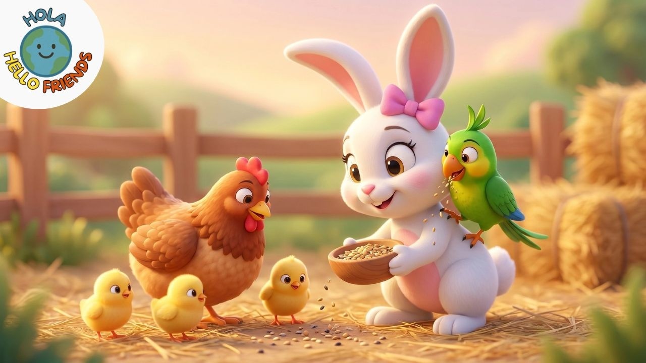 🐥🐥Bilingual Songs for Kids-Los Pollitos Dicen🐥🐥 - YouTube