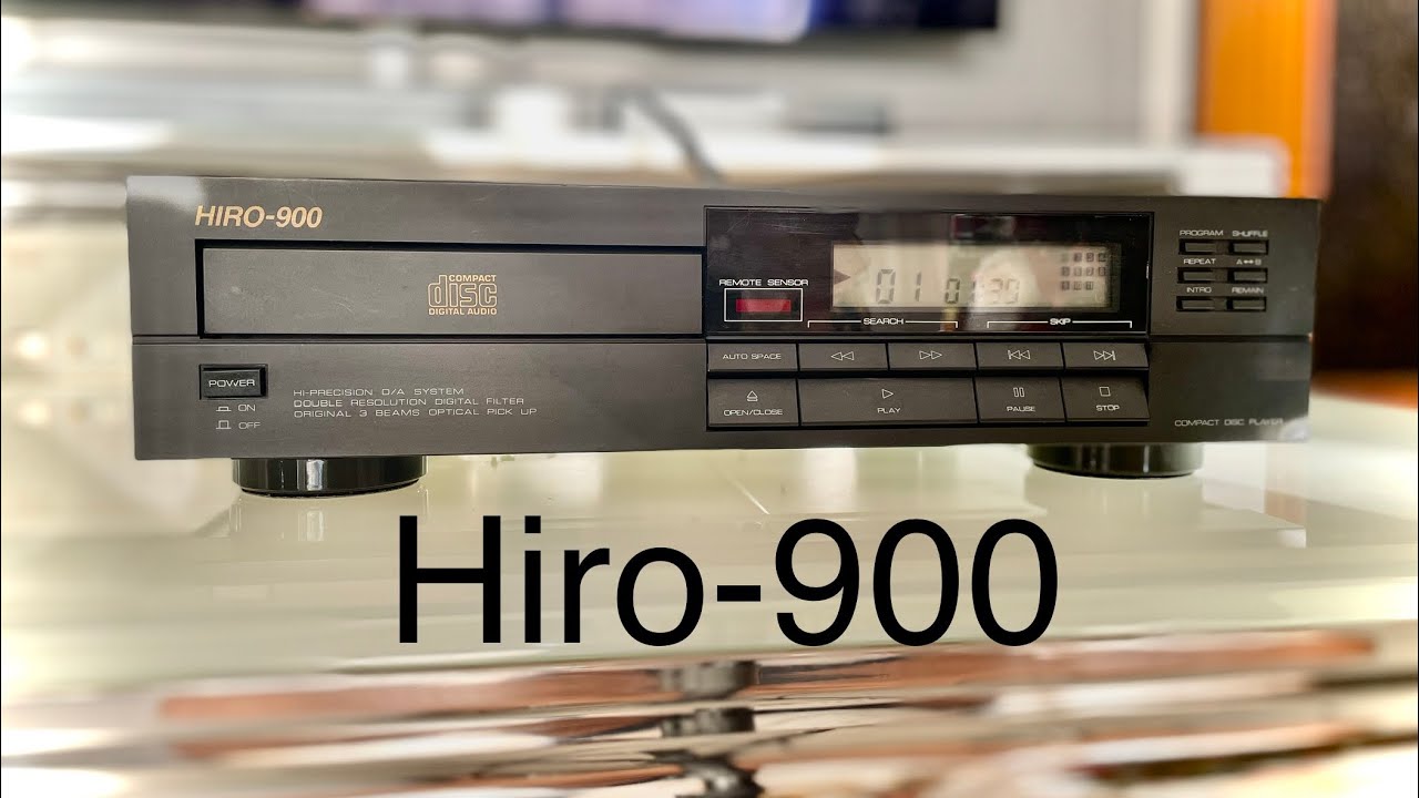 hiro 900 cd player …Test Demo… - YouTube