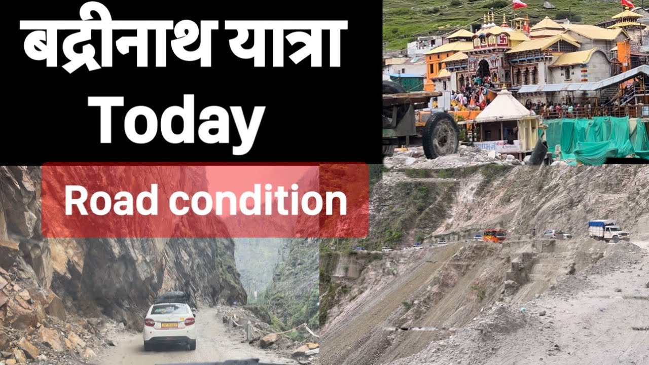 Badrinath Yatra latest video 2023 | Badrinath today video | बद्रीनाथ ...