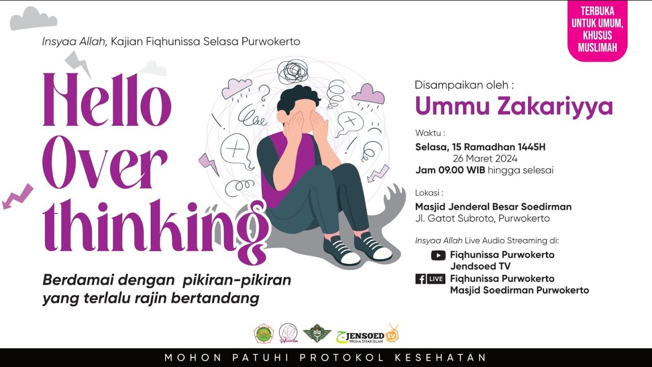 Hello Over thinking | Ustadzah Umm Zakariyya - YouTube