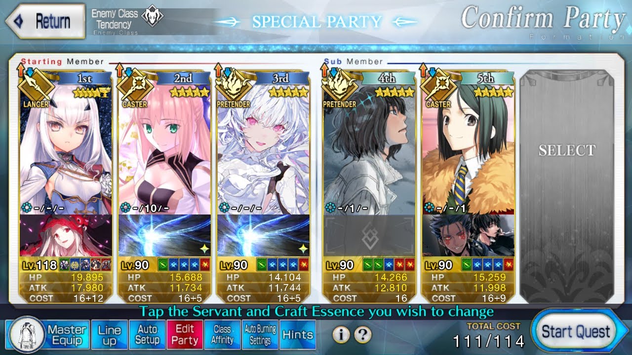 [Fate GO NA] Advanced Quest 15: Deadly Fang Beast - YouTube