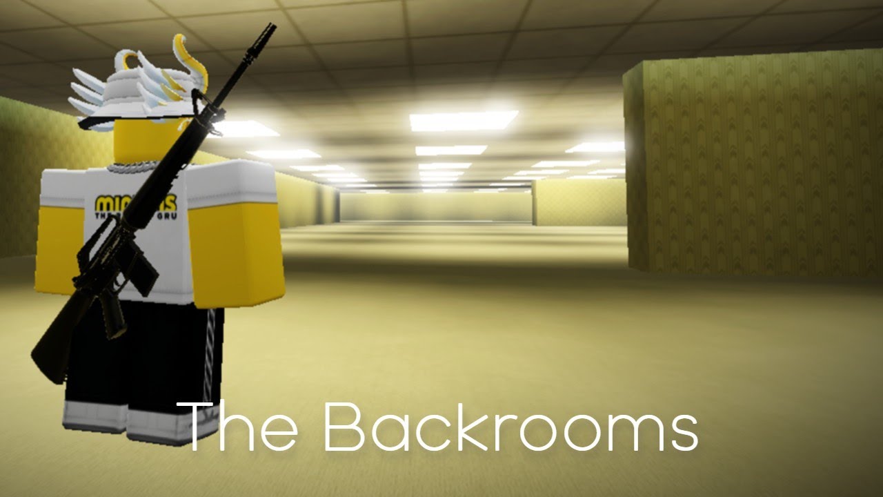Roblox: Exploring the backrooms - YouTube