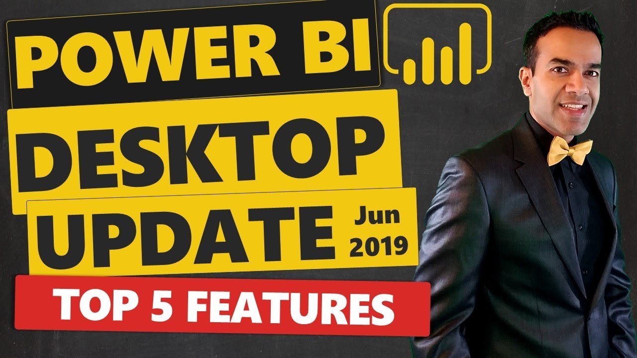 Power BI Latest Update: Top 5 New Features! June 2019 - YouTube