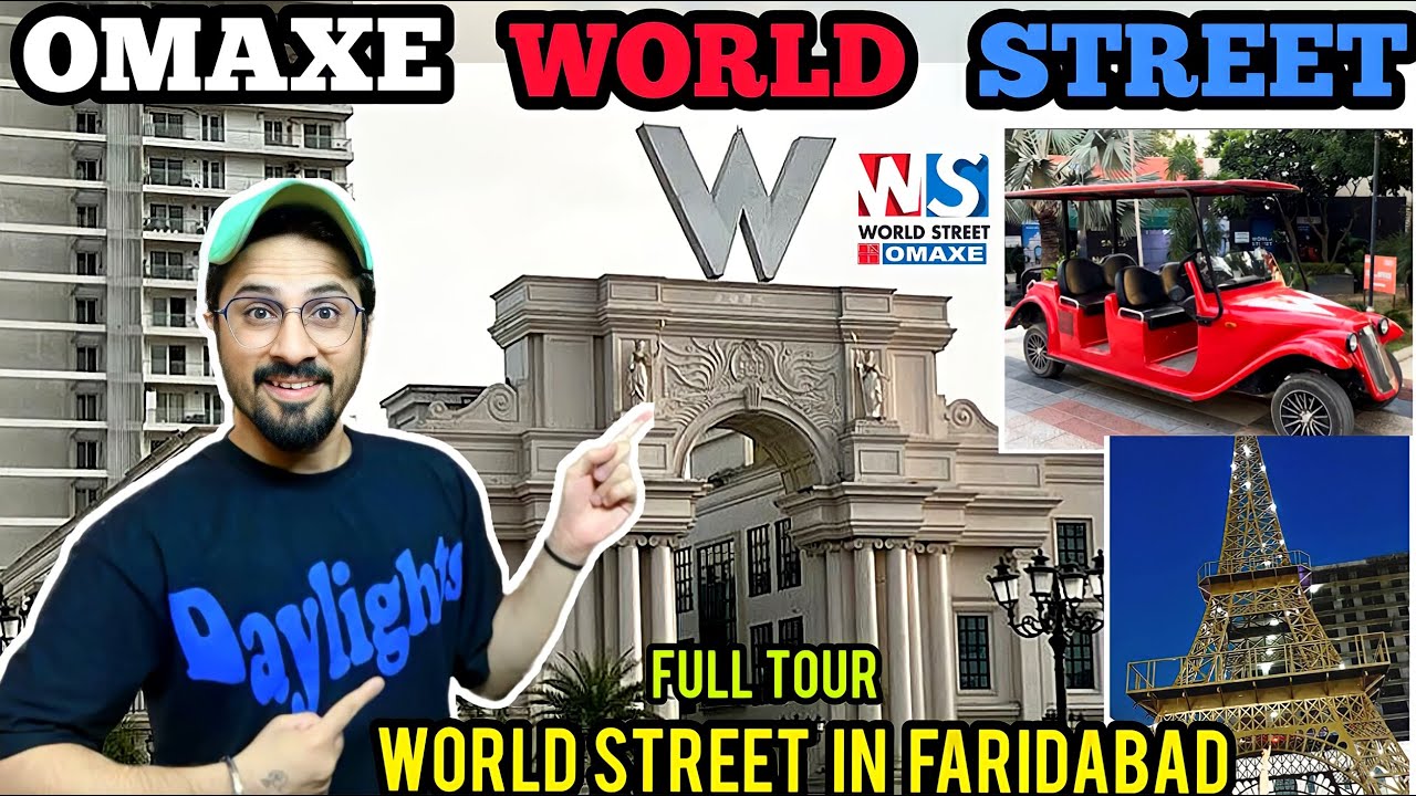 OMAXE WORLD STREET Faridabad Sec79 Vlog ️| Best Mall of NCR |OMAXE ...