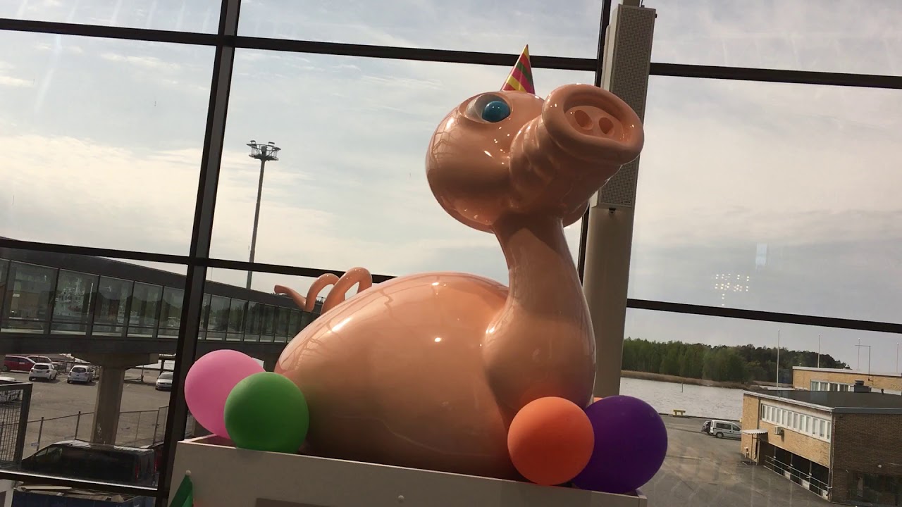 Posankka at the port of Turku - YouTube