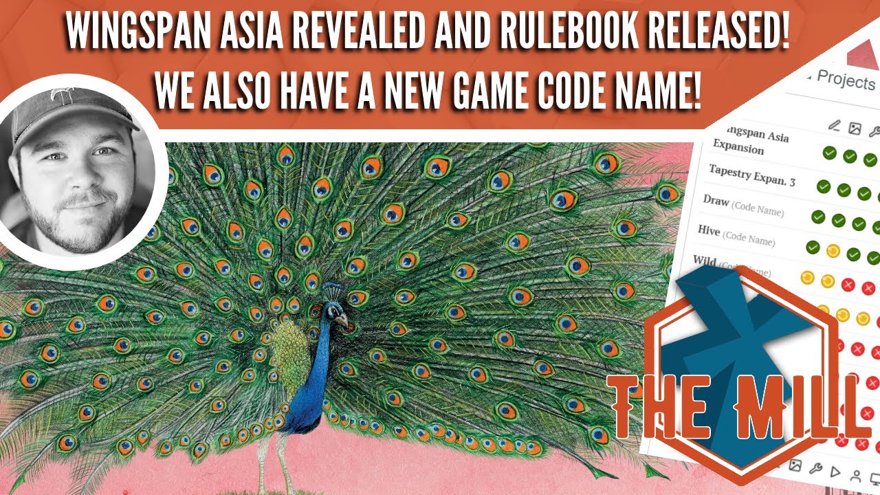 Wingspan Asia Revealed and Rulebook Released! We Also Have A New Game ...