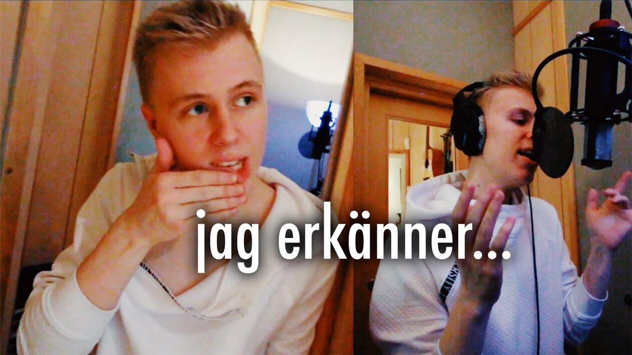 SPELAR IN MIN NYA LÅT + sneak peek - YouTube