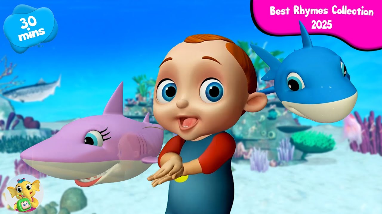 Baby Toonz | Baby Shark & Spider Song | Compilation | Best Nursery ...