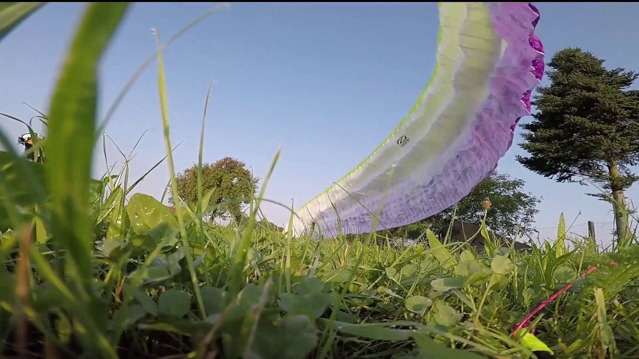 electric paramotor homebuilt e-ppg eppg with Delta 3 Ozone Paraglider ...