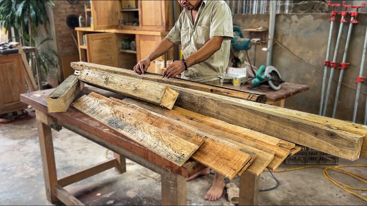 Amazing Woodworking Skills: Watch This Talented Guy Build a Beautiful ...