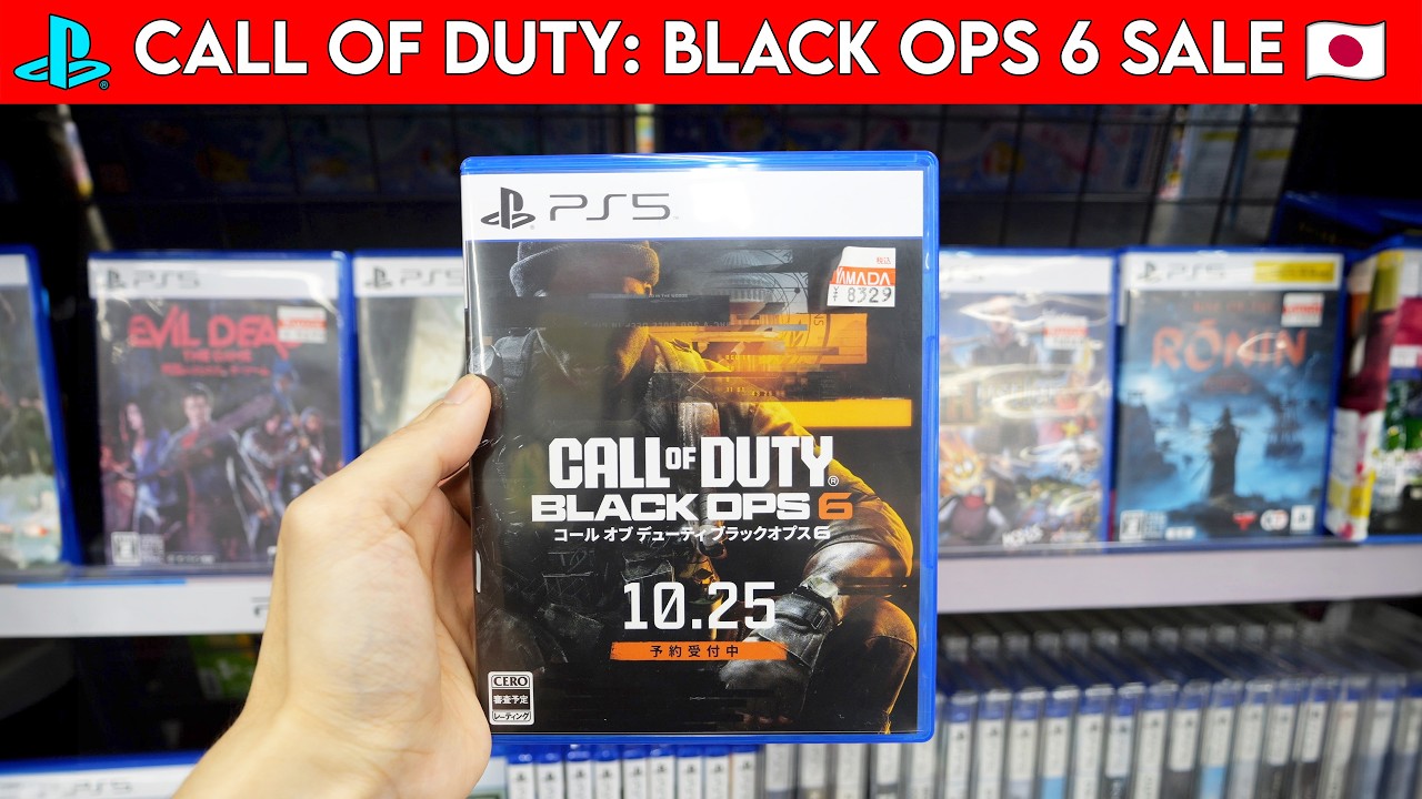 Call of Duty: Black Ops 6 - Physical Copy (Pre-Sale B-Roll Footage ...