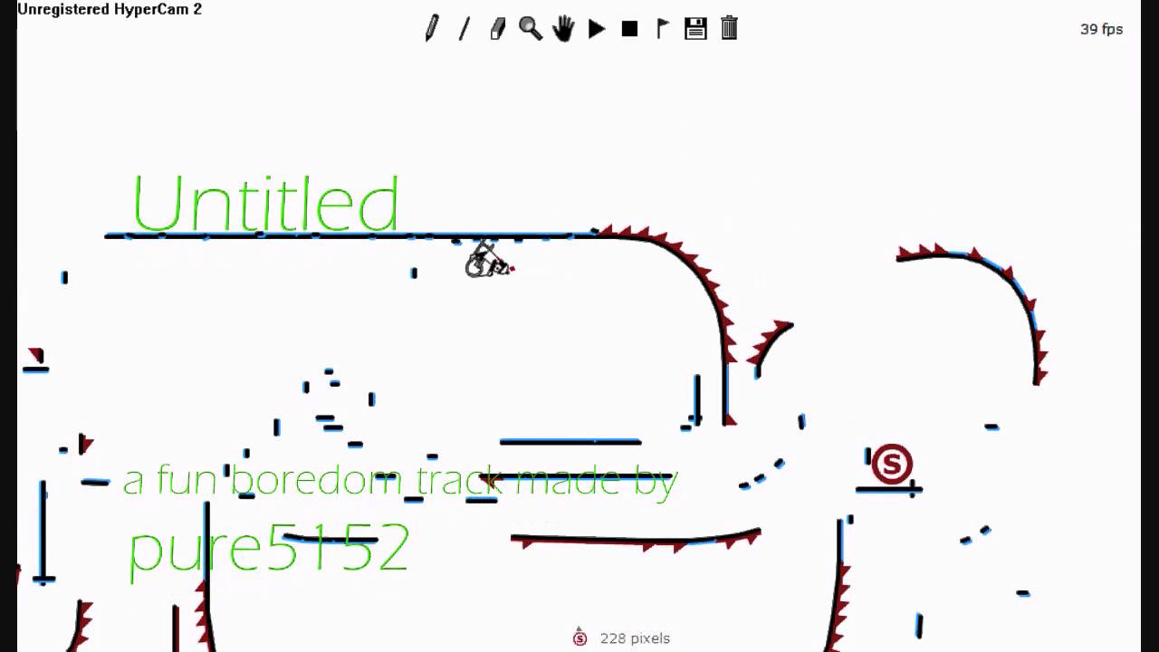 line rider / line riding -- Untitled - YouTube