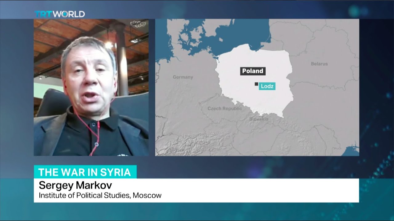Interview with Sergey Markov about Russian air strikes in Syria - YouTube