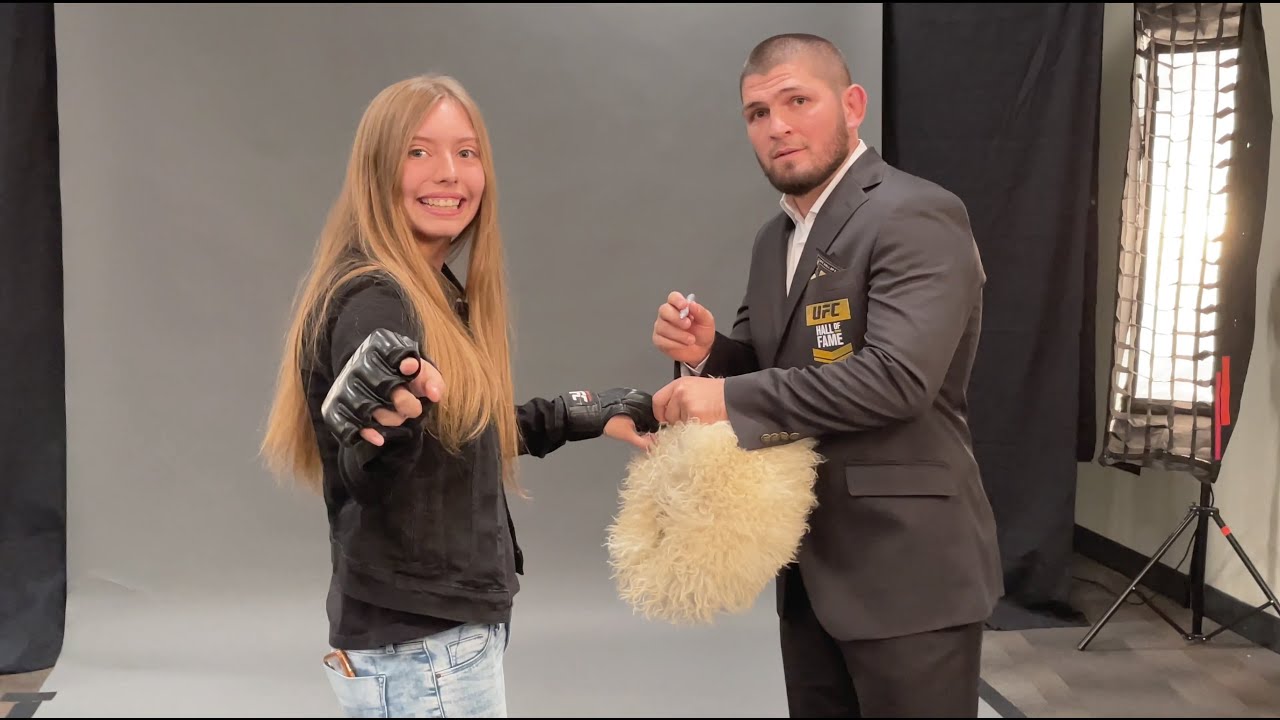 Backstage With Khabib at UFC Hall of Fame Behind the scenes at UFC 276 ...