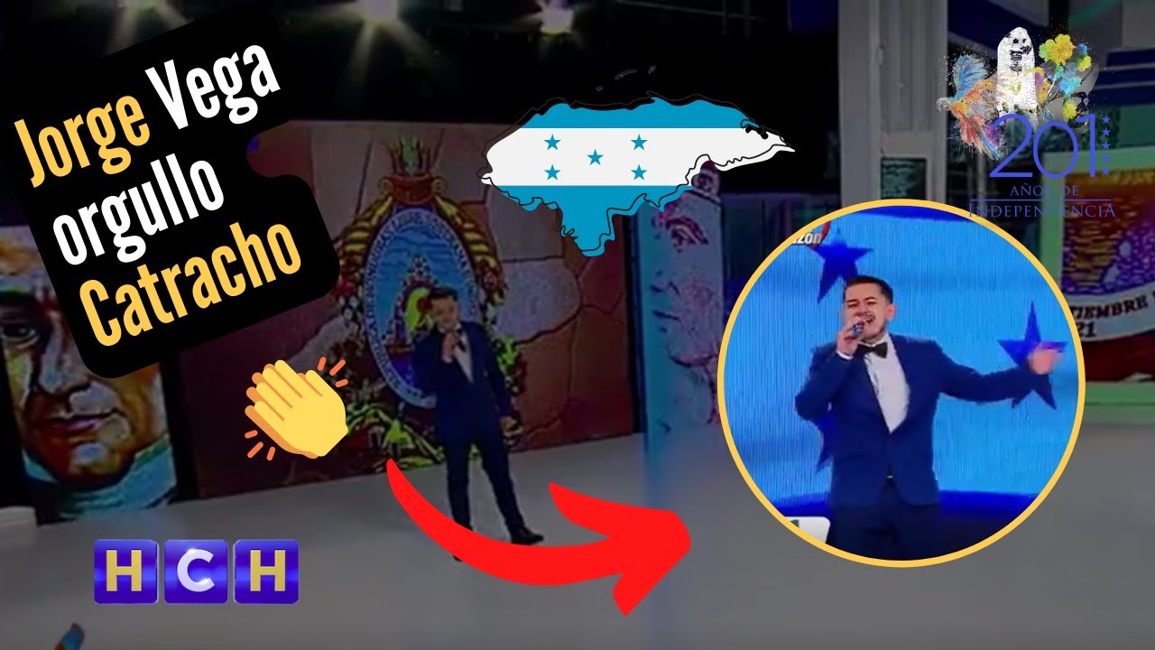¡Orgullo Catracho! Jorge Vega también nos deleitó con canciones ...
