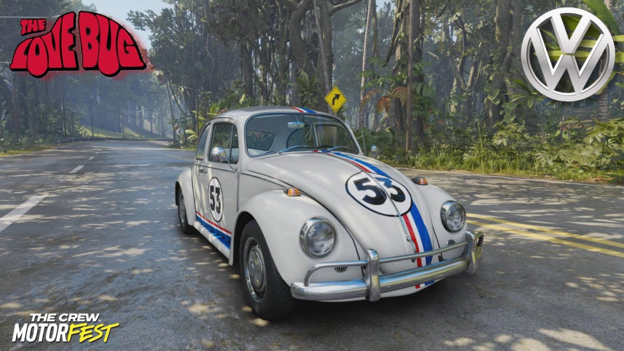 Herbie The Love Bug VW Beetle Build Tutorial | The Crew Motorfest - YouTube