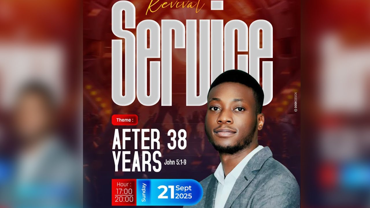 SUNDAY SERVICE | AFTER 38 YEARS JOHN 5:1-9 | 21 SEPTEMBER 2025 ...