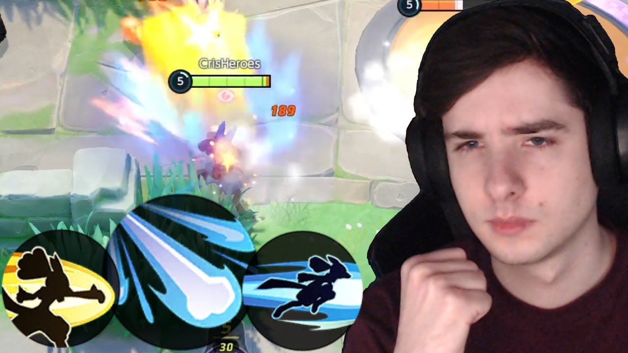 LUCARIO BONE RUSH DUEL against a Gold Badge LUCARIO | Pokemon Unite ...