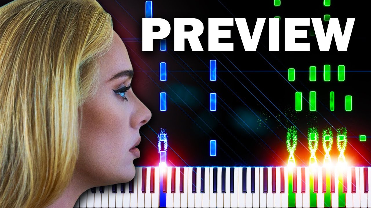 Adele - Easy On Me (Preview) - Piano Tutorial - YouTube
