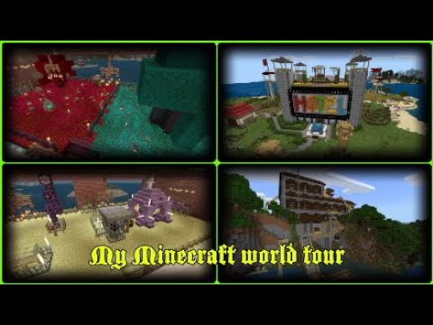A tour of my Minecraft world. - YouTube
