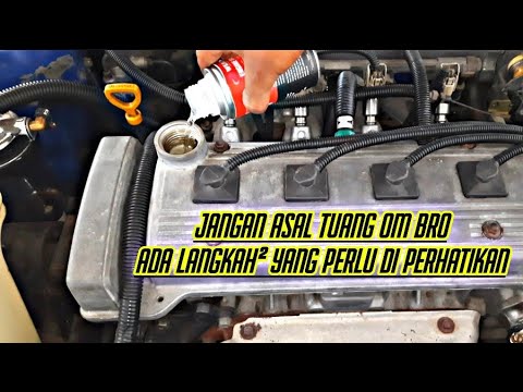 cara menggunakan engine flush - YouTube