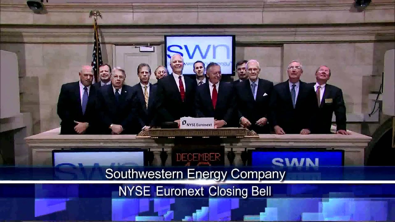 10 December 2010 Southwestern Energy Company Visits the NYSE - YouTube