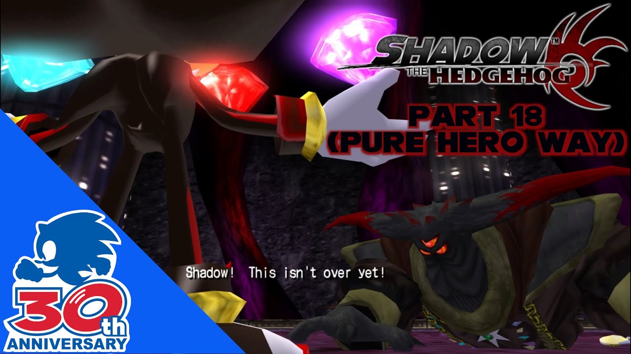 Shadow the Hedgehog| (Pure Hero Way) Part 18- Taking Down Black Doom ...