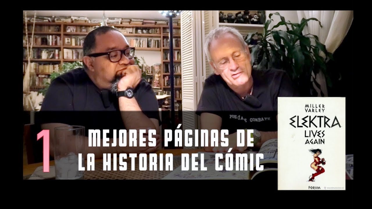 FRANK MILLER Elektra lives again - YouTube