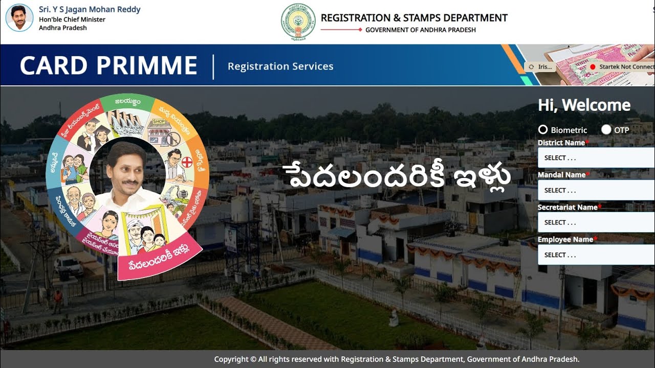 AP House Site Patta Registration Generation Steps - YouTube