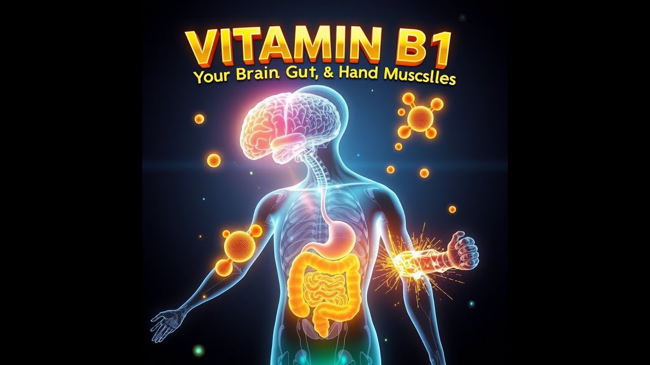 Why Vitamin B1 is Essential for Your Brain, Gut, and Muscles. #health # ...