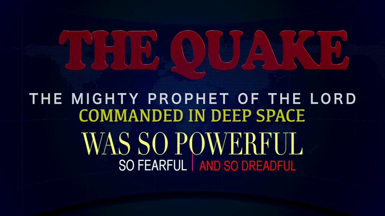 THE MIGHTIEST PROPHET OF THE LORD SHAKES THE ENTIRE UNIVERSE AS TWO ...