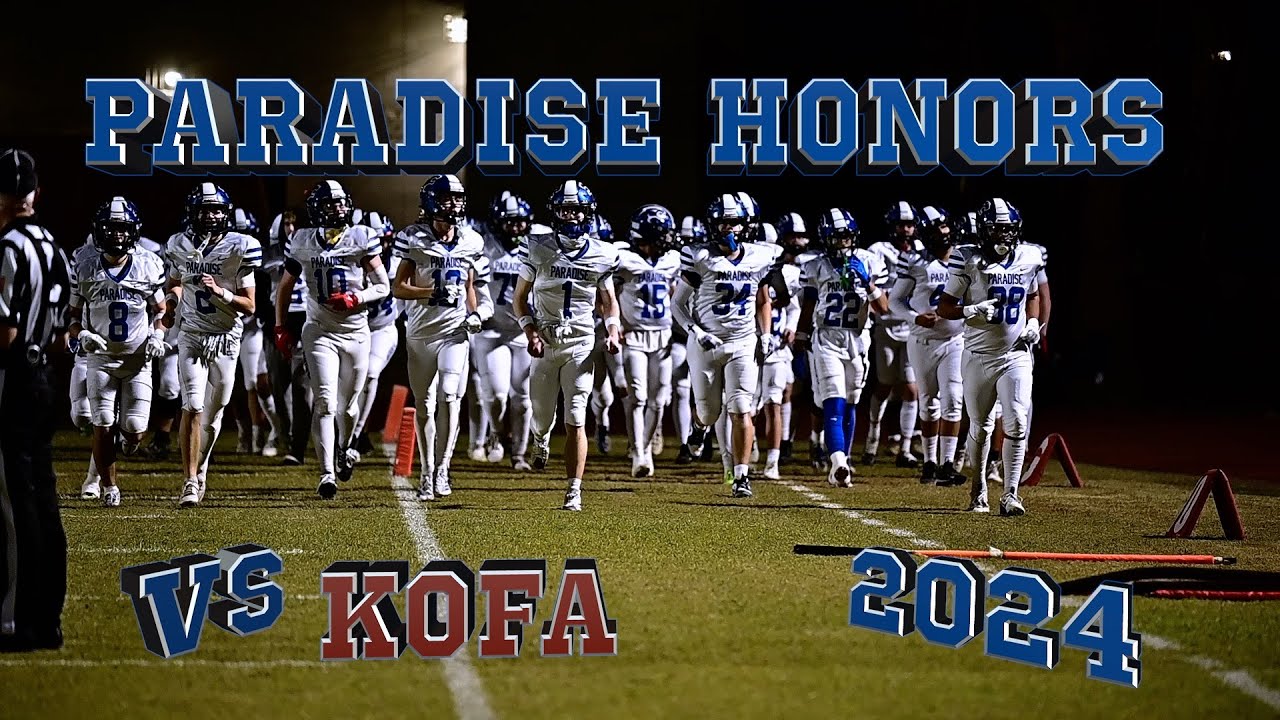 Paradise Honors HS vs KOFA HS| 2024 - YouTube