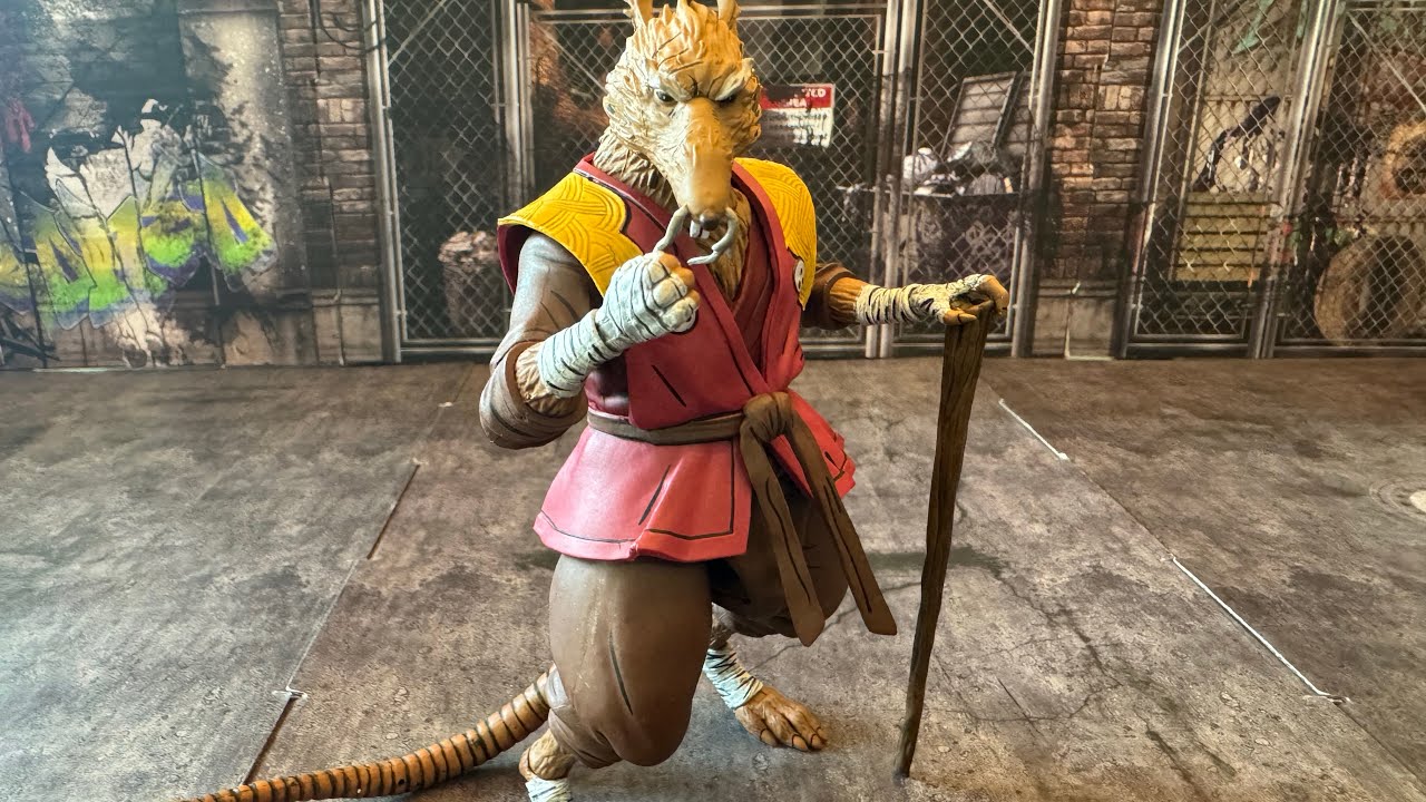NECA Teenage Mutant Ninja Turtles: The Last Ronin Splinter Review - YouTube