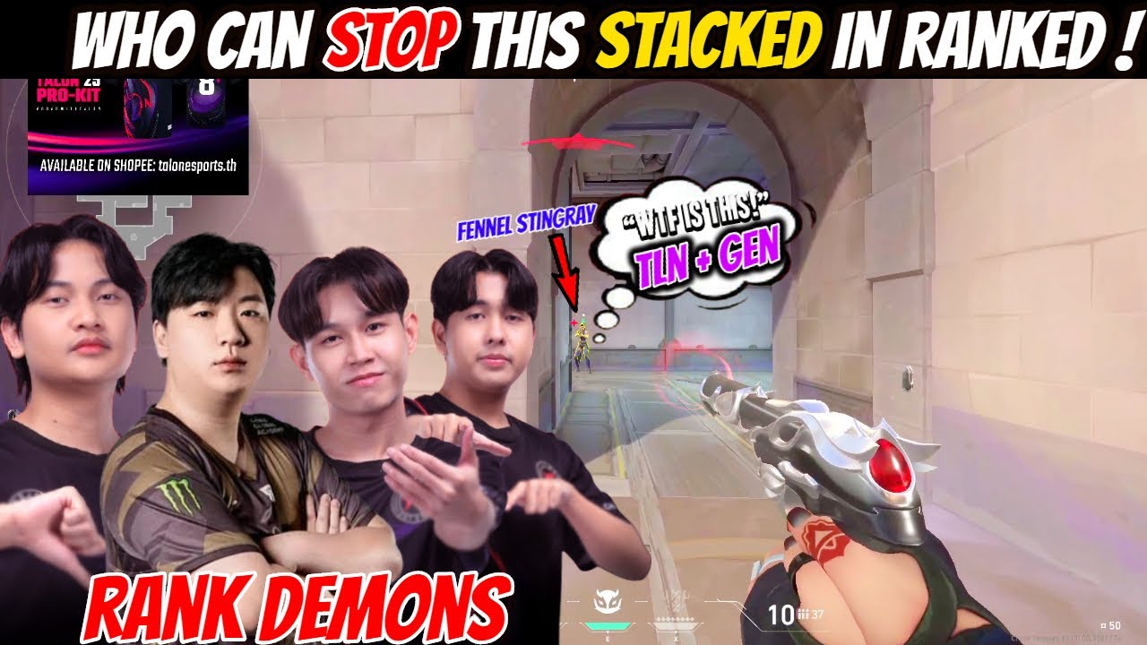 When 4 Stacked in one Team Against ft. TLN Primmie TLN Killua TLN ...