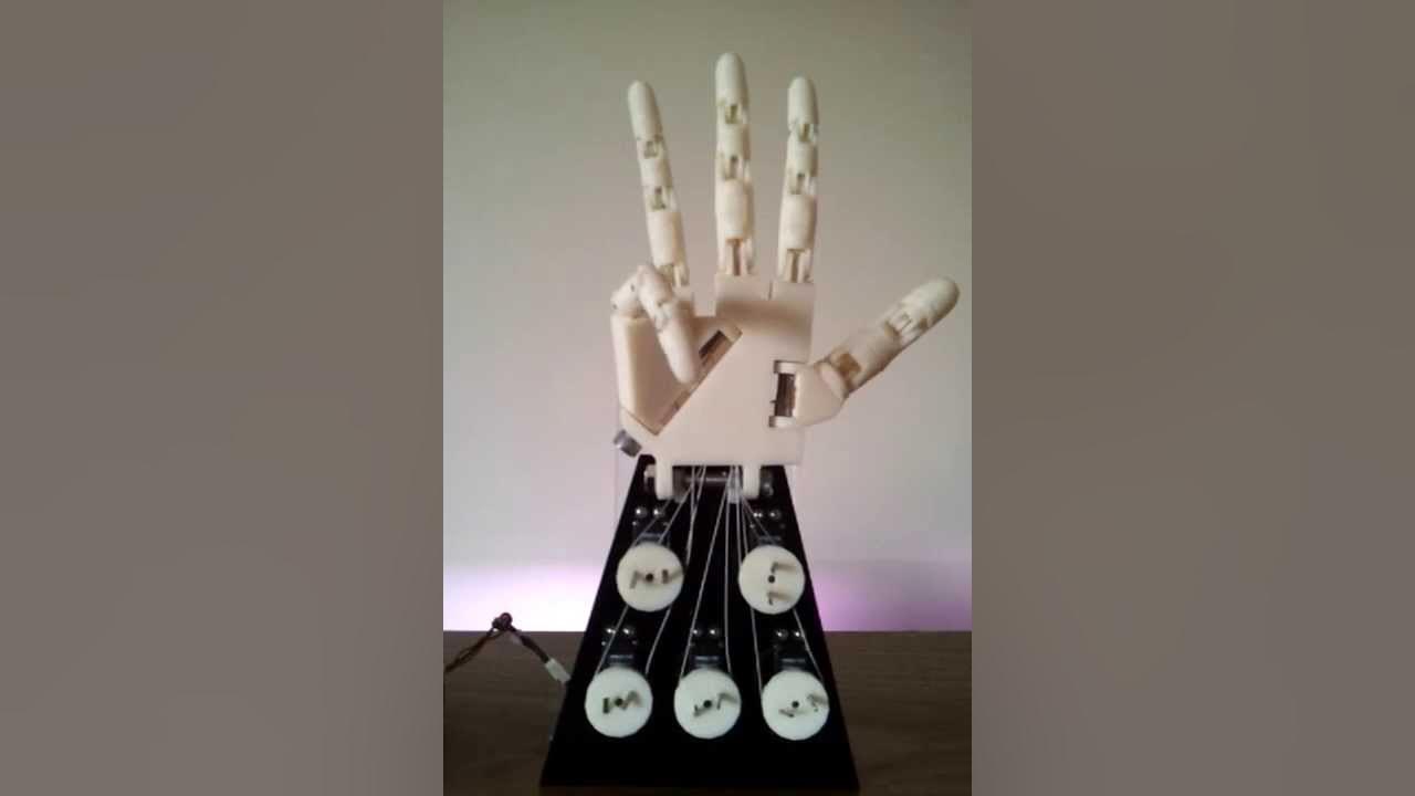 Bionic Hand control by Arduino Nano - Mão Biônica controlada por ...