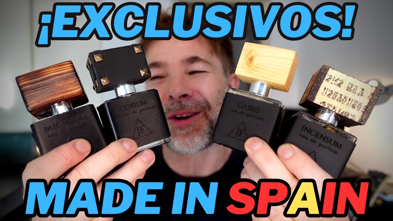 ¡PERFUMES EXCLUSIVOS MADE IN SPAIN! INCENSUM Y CASSIS JAVIER FERNANDEZ ...