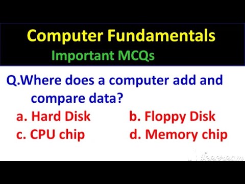 Computer Fundamentals MCQ | Computer Fundamentals GK Questions ...