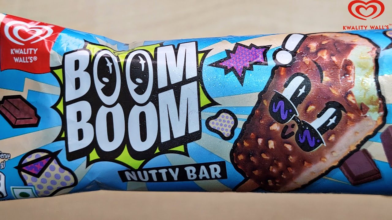 Kwality Walls Boom Boom Nutty Bar Frozen Dessert | Ingredient, Taste ...