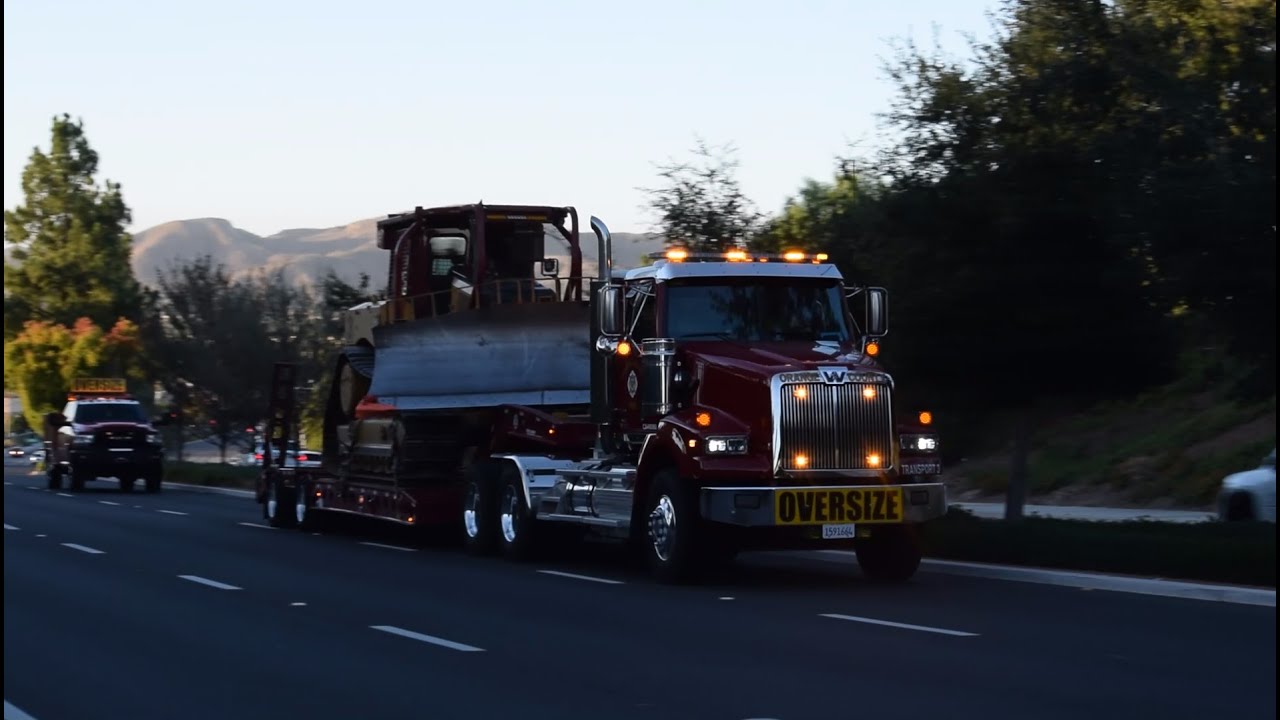OCFA Dozer 3 Returning - YouTube
