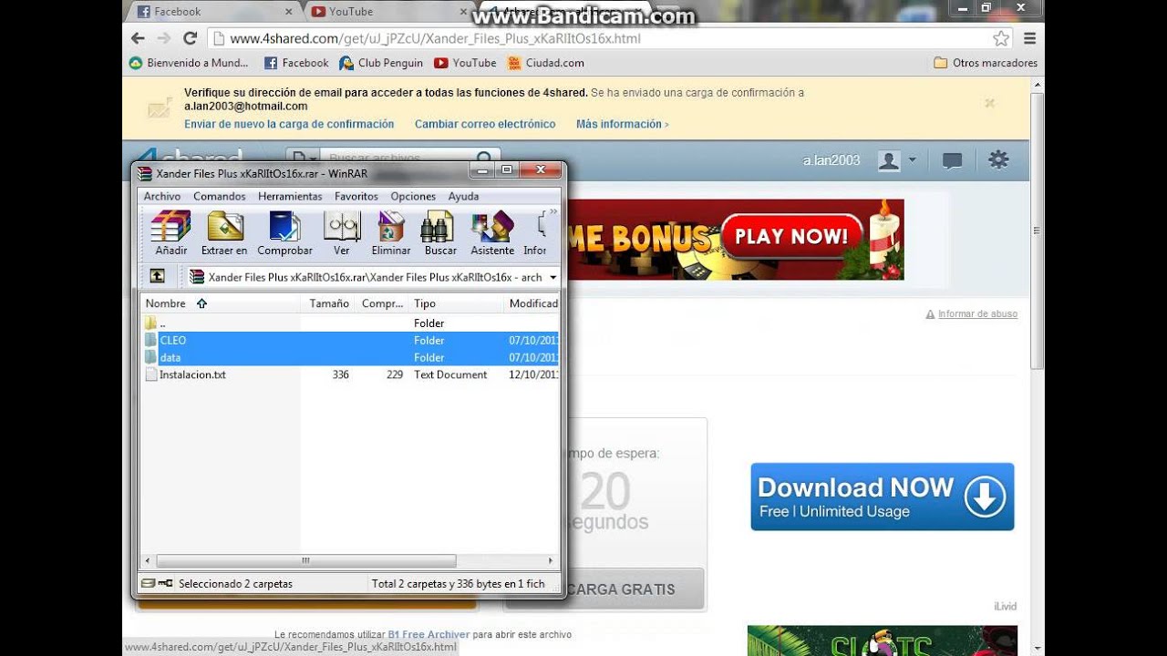 Descargar E Instalar Xander Files Plus Para Gta San Andreas - YouTube