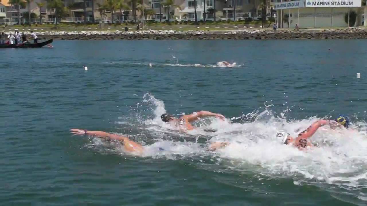 Tactics & Techniques of Elite Open Water Swimmers - YouTube