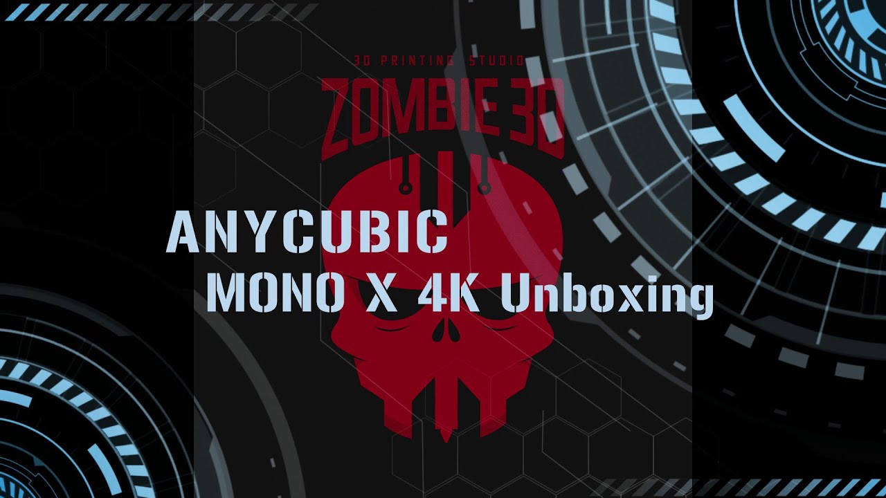 Anycubic Mono X 4K Unboxing + Bed level - YouTube