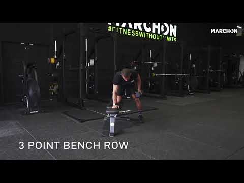 3 POINT BENCH ROW - YouTube