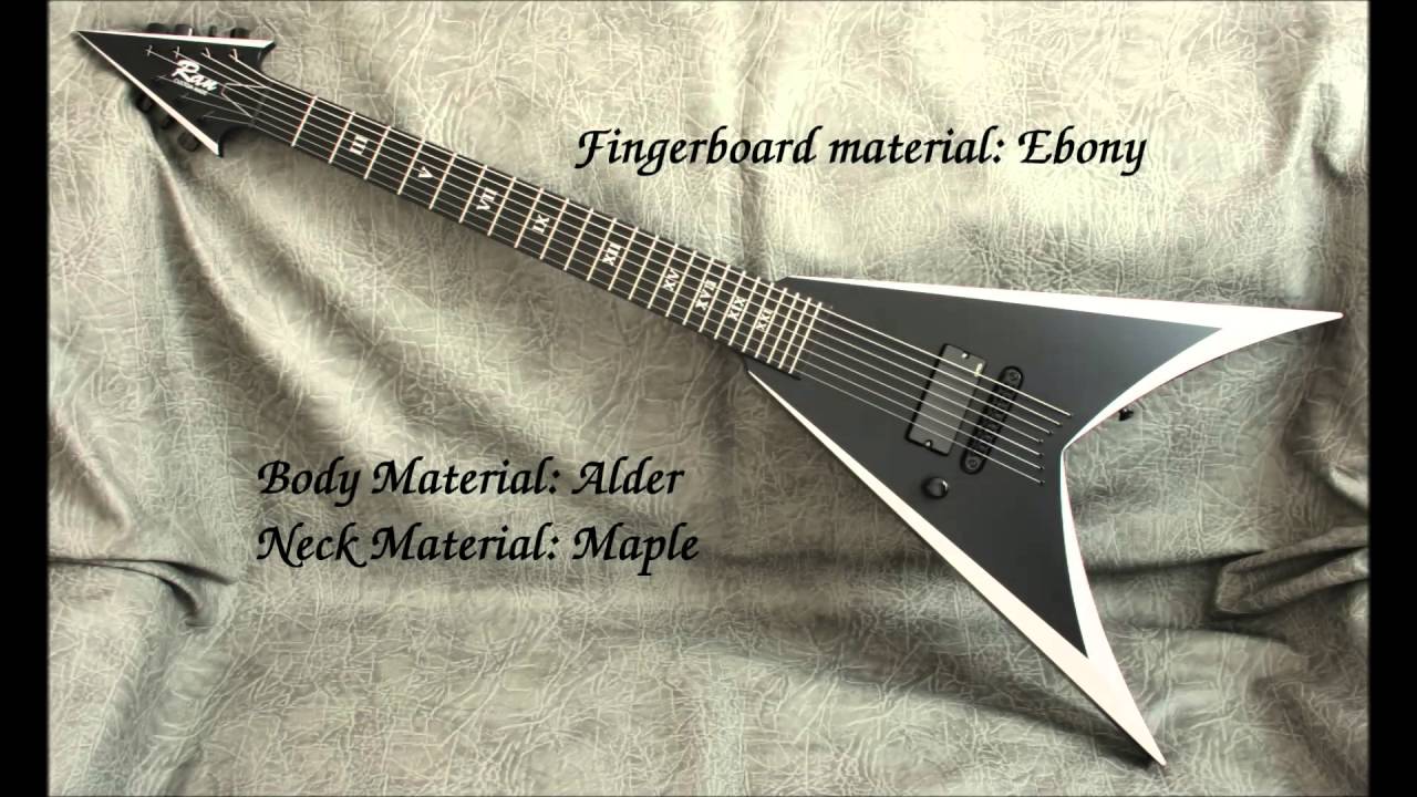 RAN Custom Made 7-String guitar - YouTube