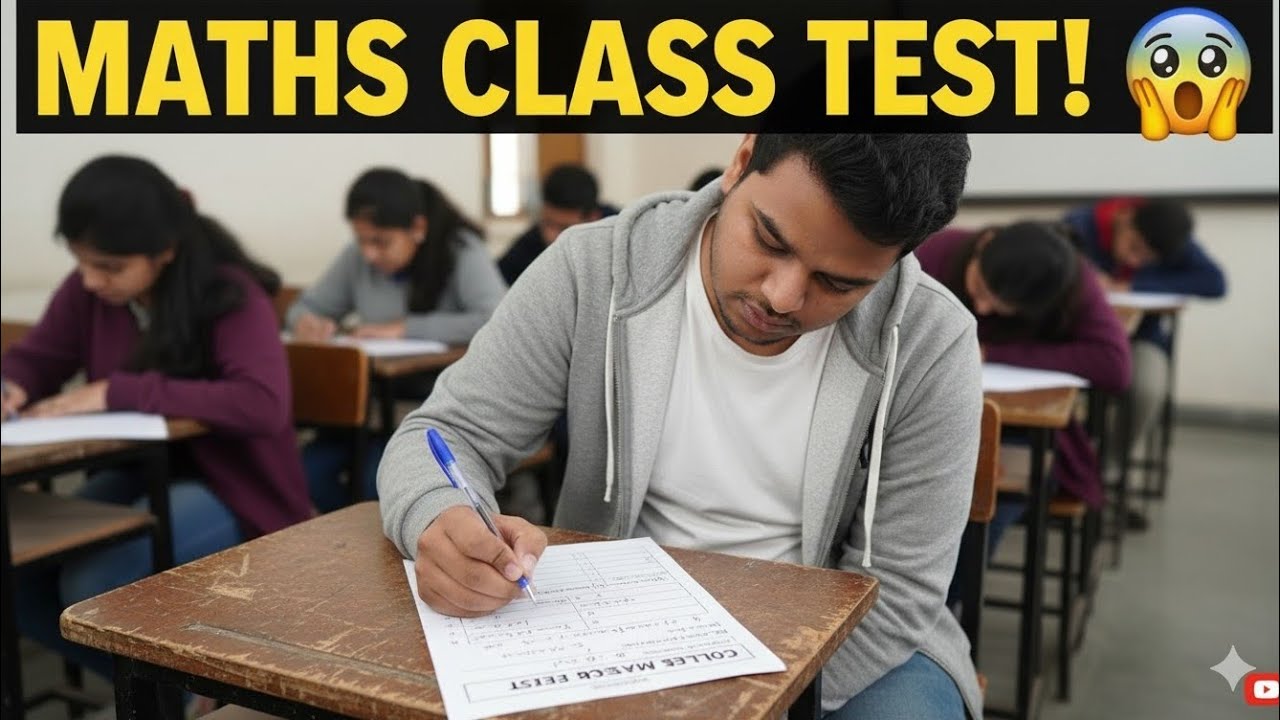First Class Test | Maths Test | Experience sharing | NIT PATNA - YouTube
