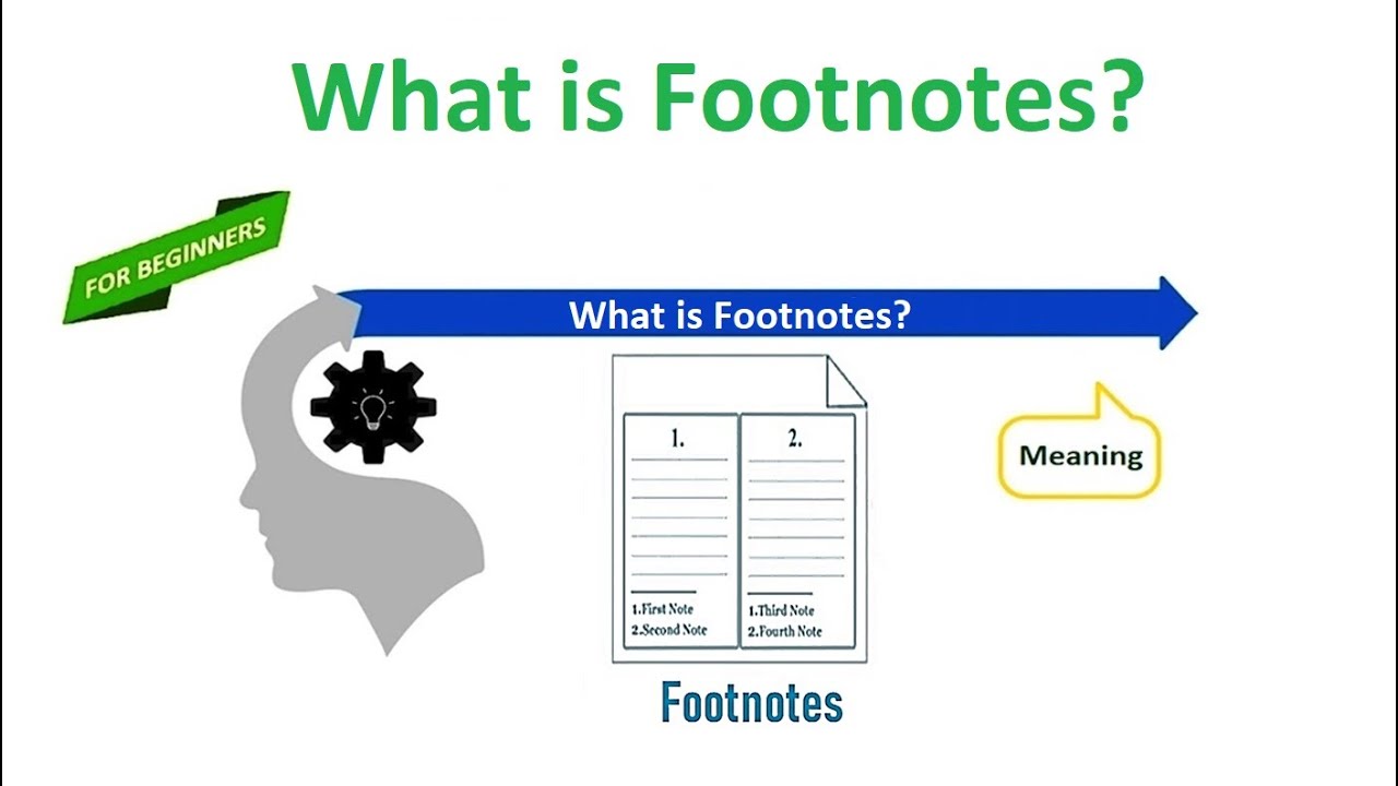 What is Footnotes? - YouTube