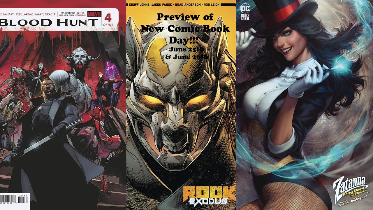 Preview of New Comic Books for 6/11/24 Plus Spotlight comics & Comics ...